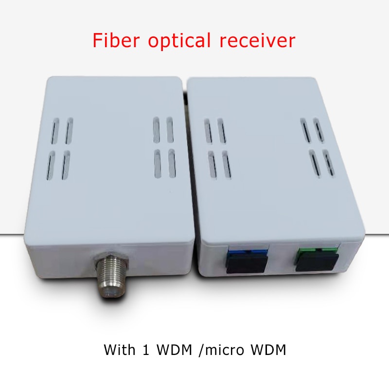 GPON no adapter FTTH optical receiver with WDM /micro WDM optical node SC APC Simplex Connector ...