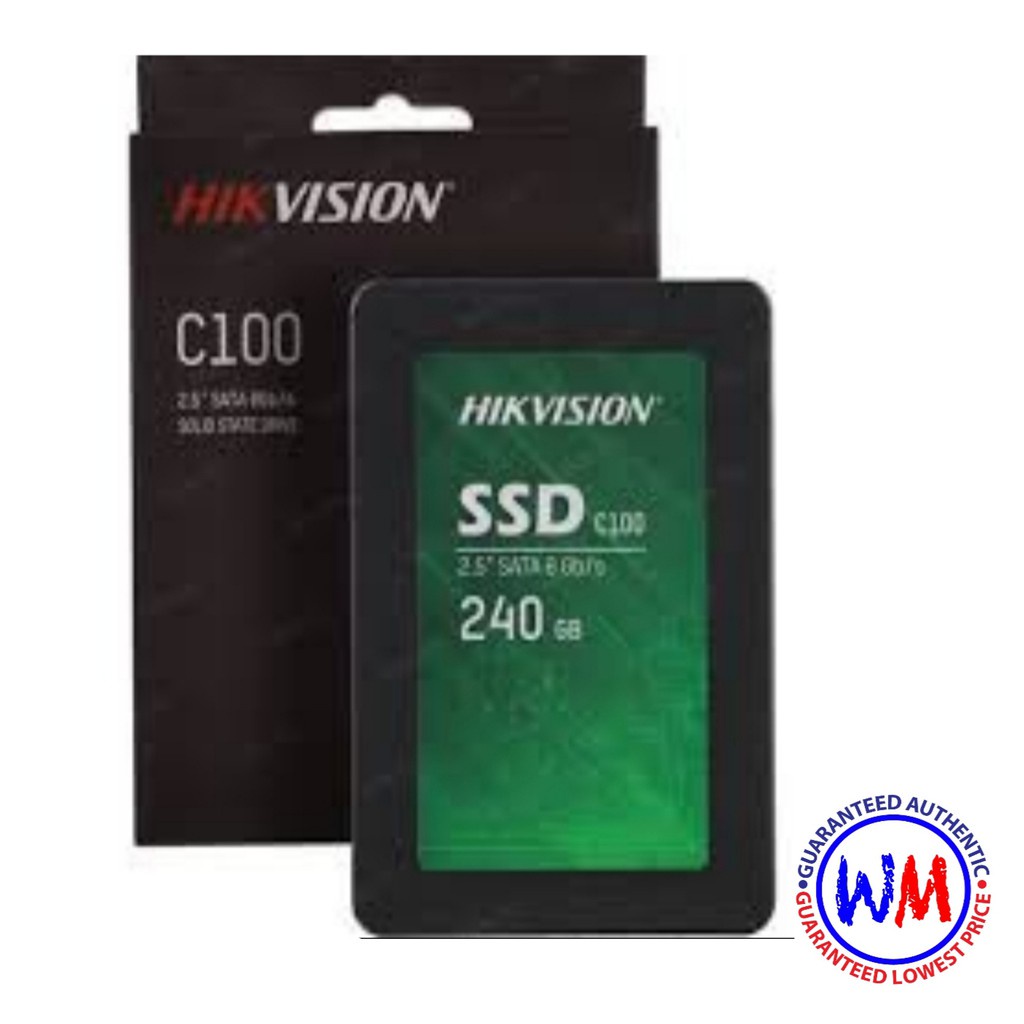 Hiksemi / Hikvision HS SSD C100 Solid State Drive 240gb SATA SSD | Shopee Philippines