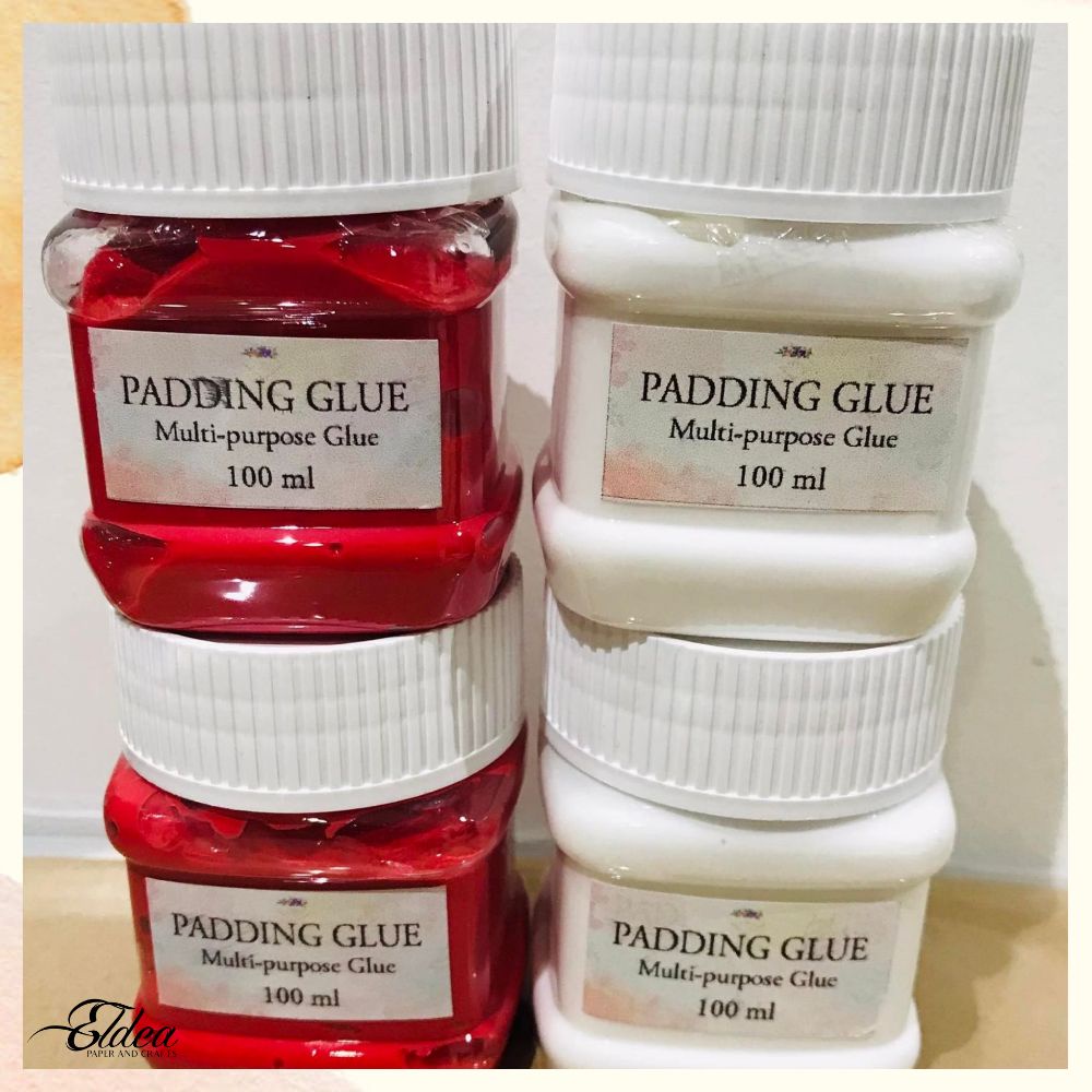 100ml Red/White Padding Glue, Strong Adhesive, Super Sticky, for Memo ...