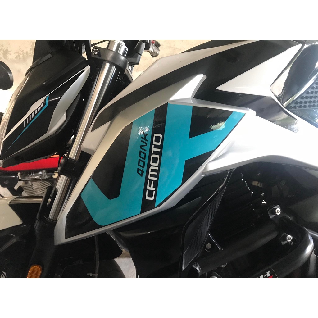 CFMOTO "NK400 Version3" (2pcs) Customized Motorcycle Decals, Laminated ...