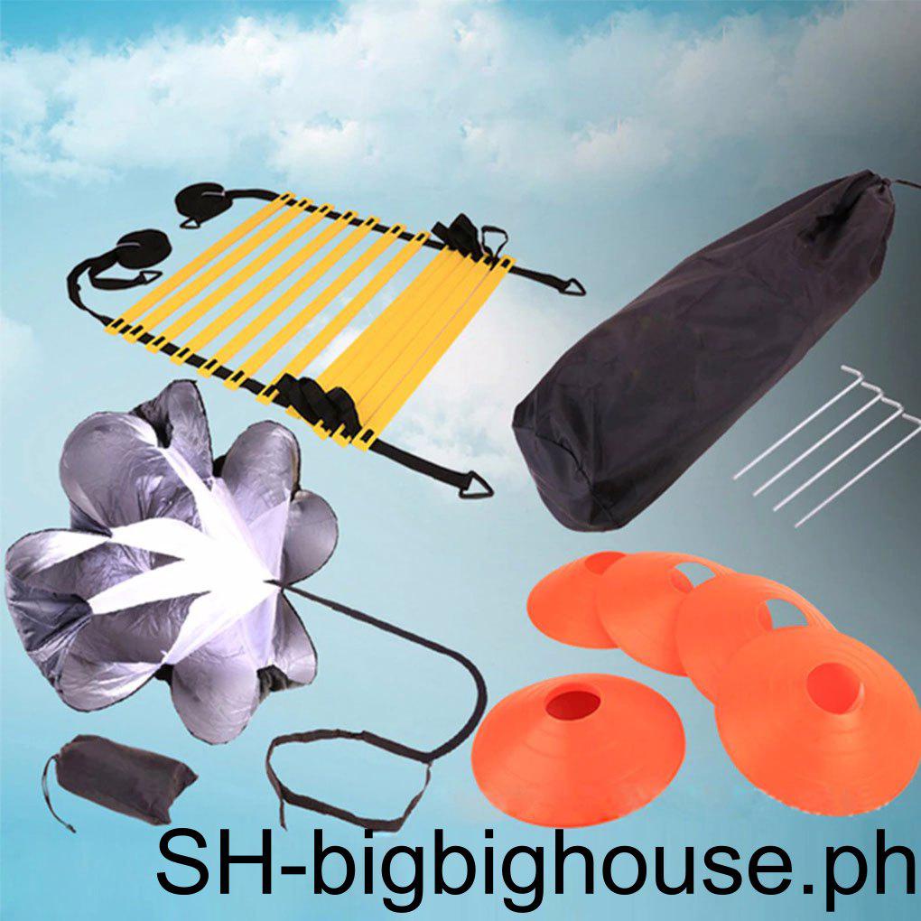 Outdoor Training Resistance Parachute Agility Ladder Set Basketball ...