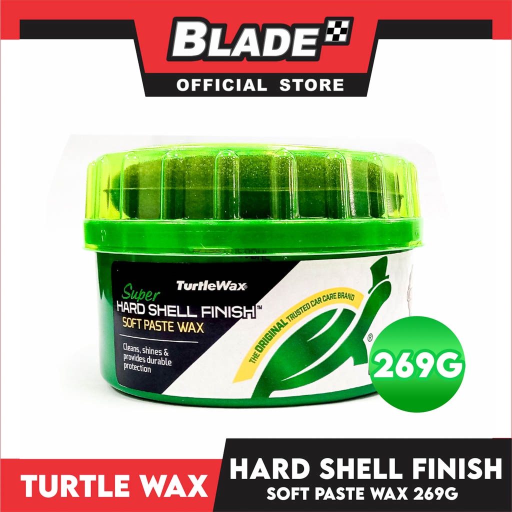 Turtle Wax Super Hard Shell Finish Soft Paste Car Wax 269g Cleans ...