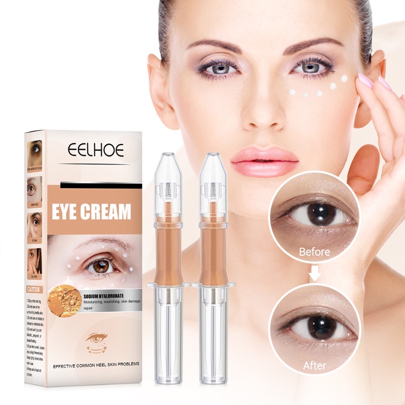 EELHOE Eye Cream Wrinkle Instantly Eye Bag Removal Dark Circles Anti-Aging Firmness Skin ...