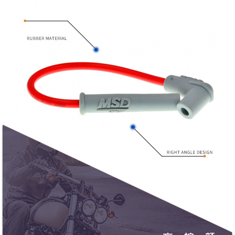 dreamlifeshop⚡Motor Spark Plug Cable Corrosion Resistant High Pressure ...