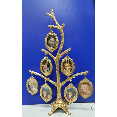 GOLD BRASS FAMILY TREE WITH PHOTO FRAME | Shopee Philippines