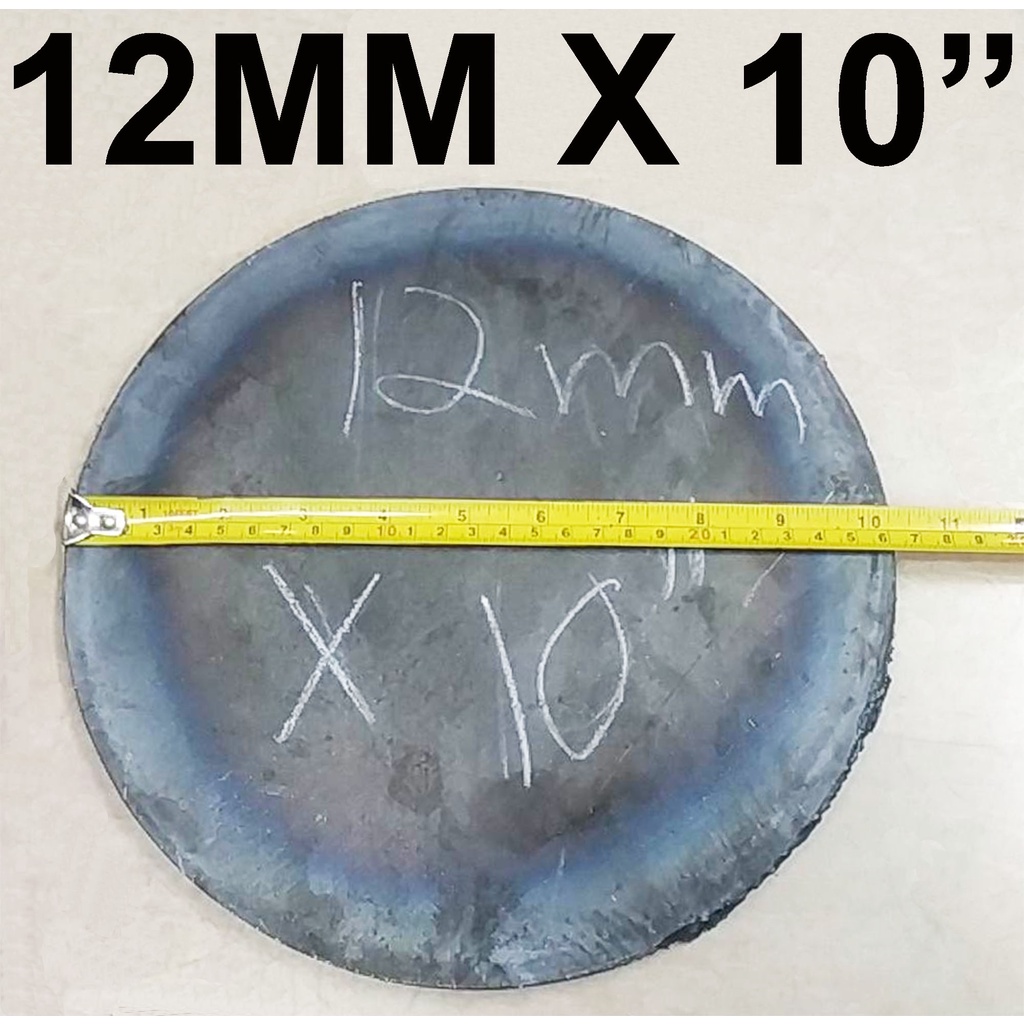 MS BASE PLATE 12MM X 10" MILD STEEL CIRCLE === BAKAL 12MM X 10 ...