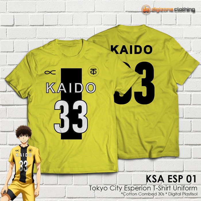 New Ao Ashi Tokyo City Esperion Uniform Jersey KSA ESP 01-S Best Anime ...