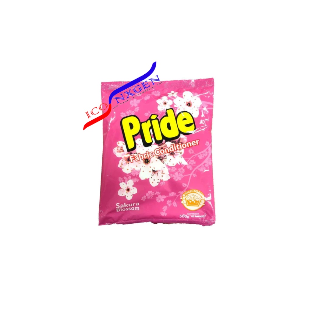 Pride Detergent Powder With Fabric Conditioner Sakura Blossom 500g ...