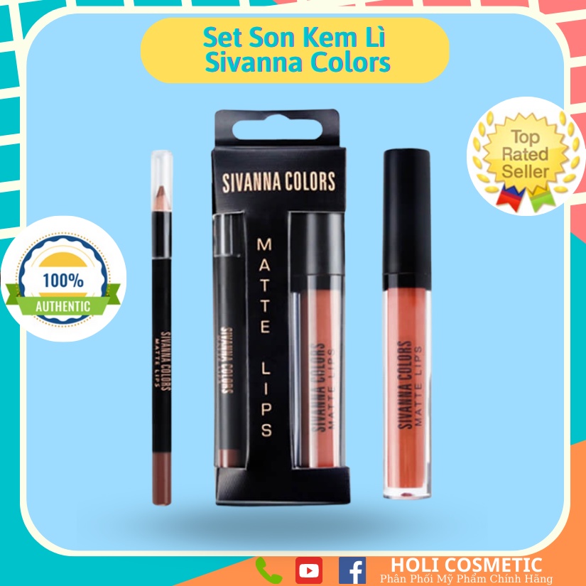 Sivanna Colors Matte Lips HF7004 12 Colors Matte Lips Set In Thailand ...
