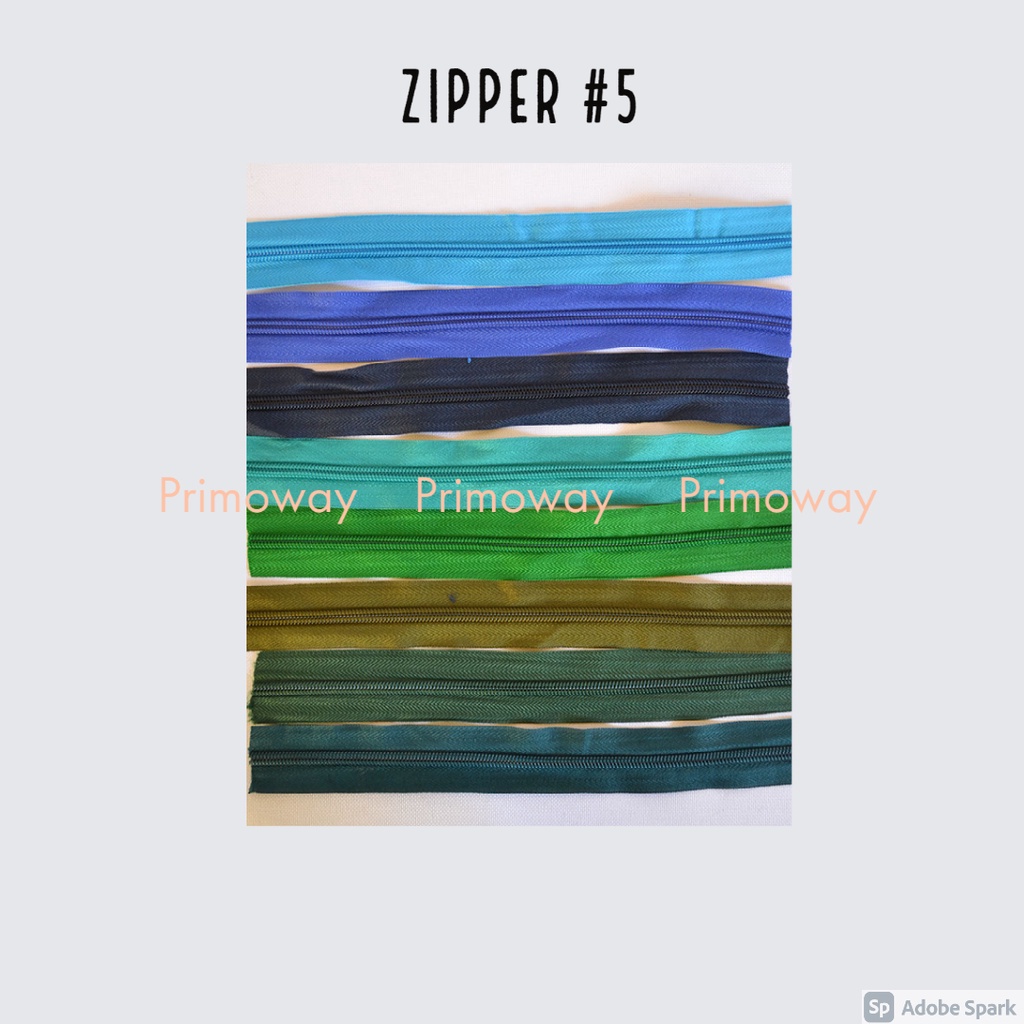 Zipper # 5 Class B (Sold per 1 Roll) | Shopee Philippines
