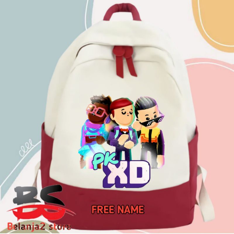 Pk XD Children's Backpack FREE Name | Shopee Philippines