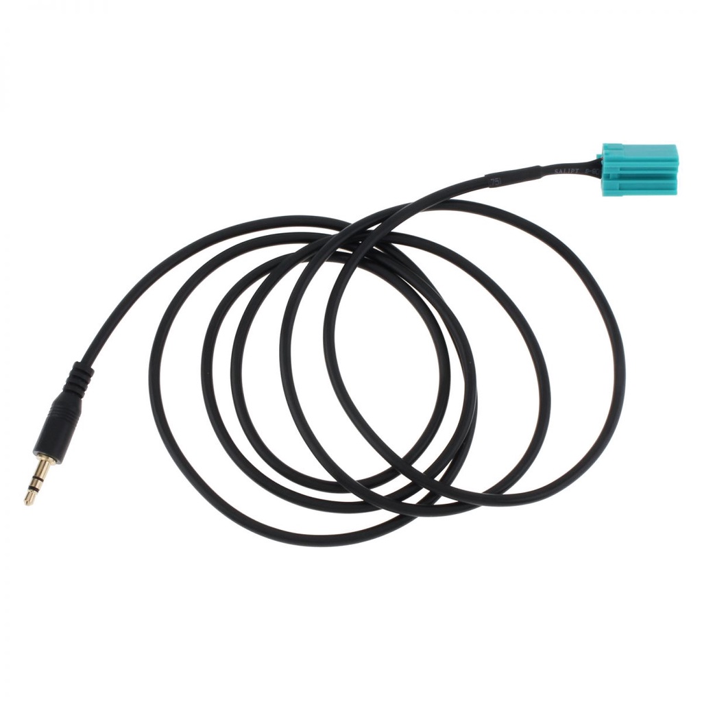 1.5m 3.5mm Audio Jack Car AUX Input Adaptor Cable Fit for Renault, 3 ...