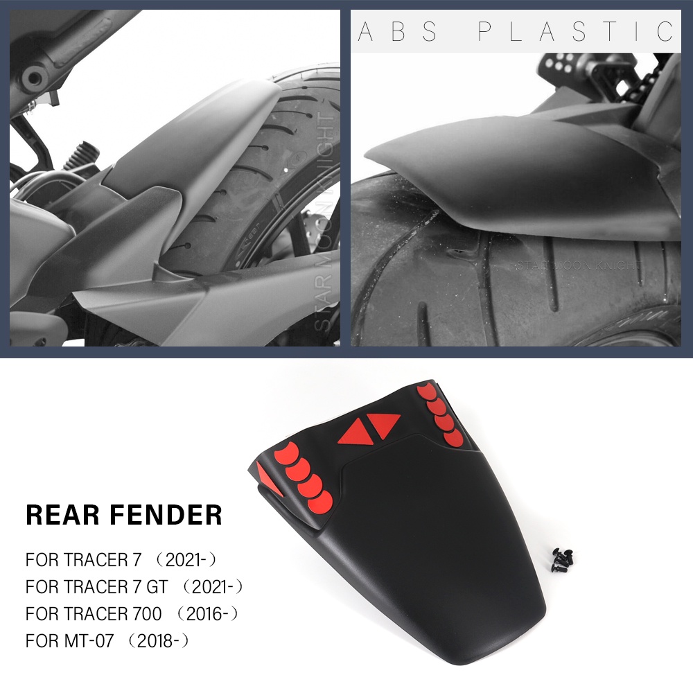 YAMAHA MT07 2018 - Tracer 700 Tracer 7 GT 2021- Accessories Rear ...