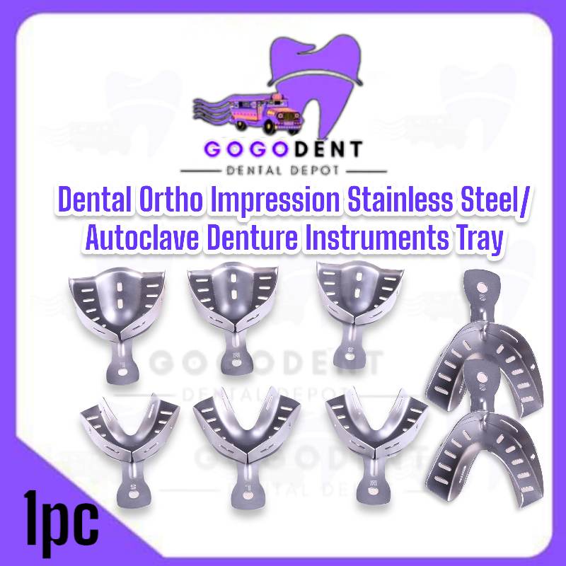 Dental Ortho Impression Stainless Steel / Autoclavable Denture ...