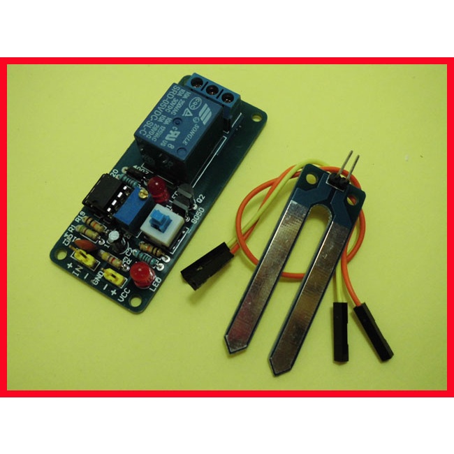 Relay Control Soil Humidity Measurement Circuit - 220VAC Equipment ...