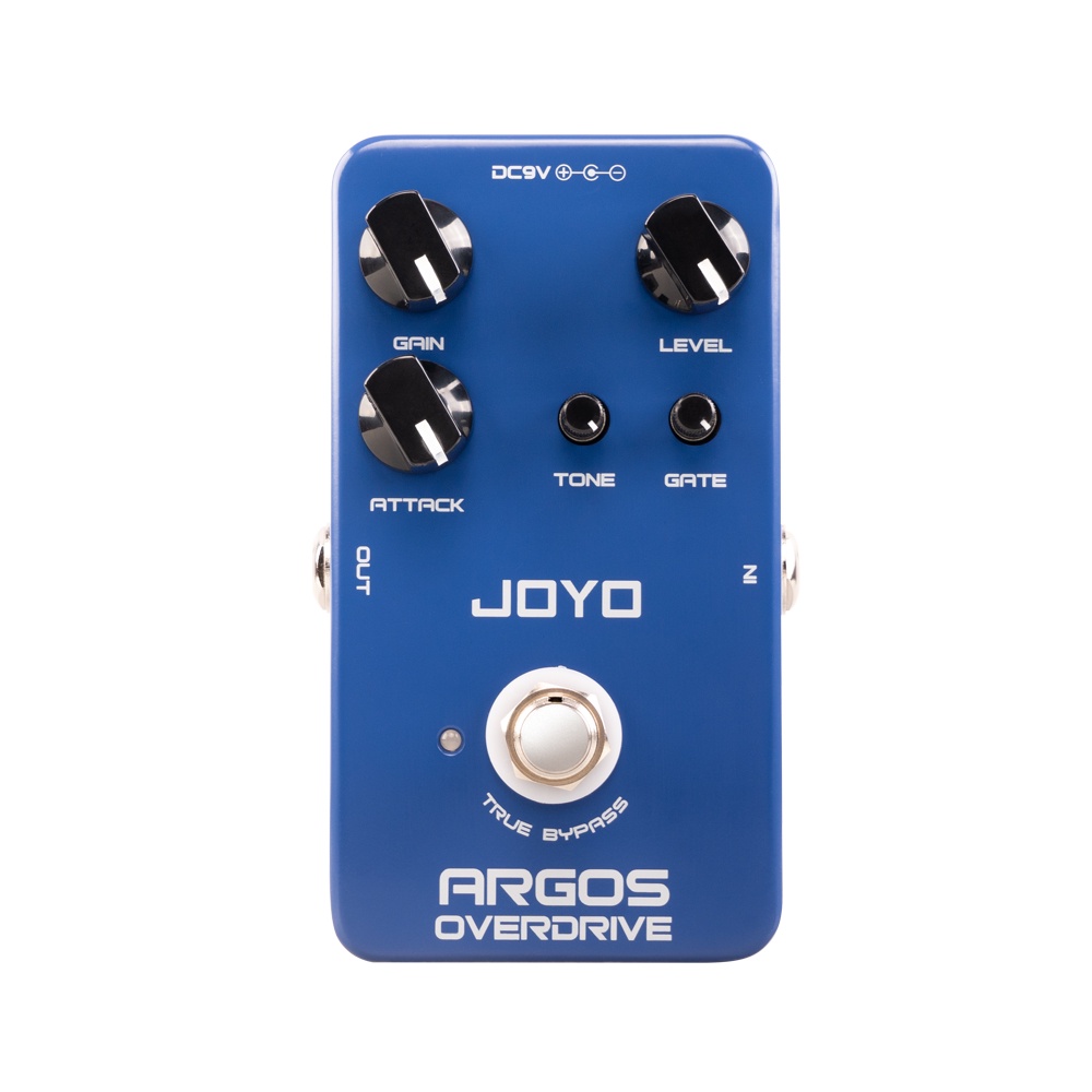 Joyo JF-23 Argos Overdrive Pedal True Bypass or Effect Mode Overdrive ...