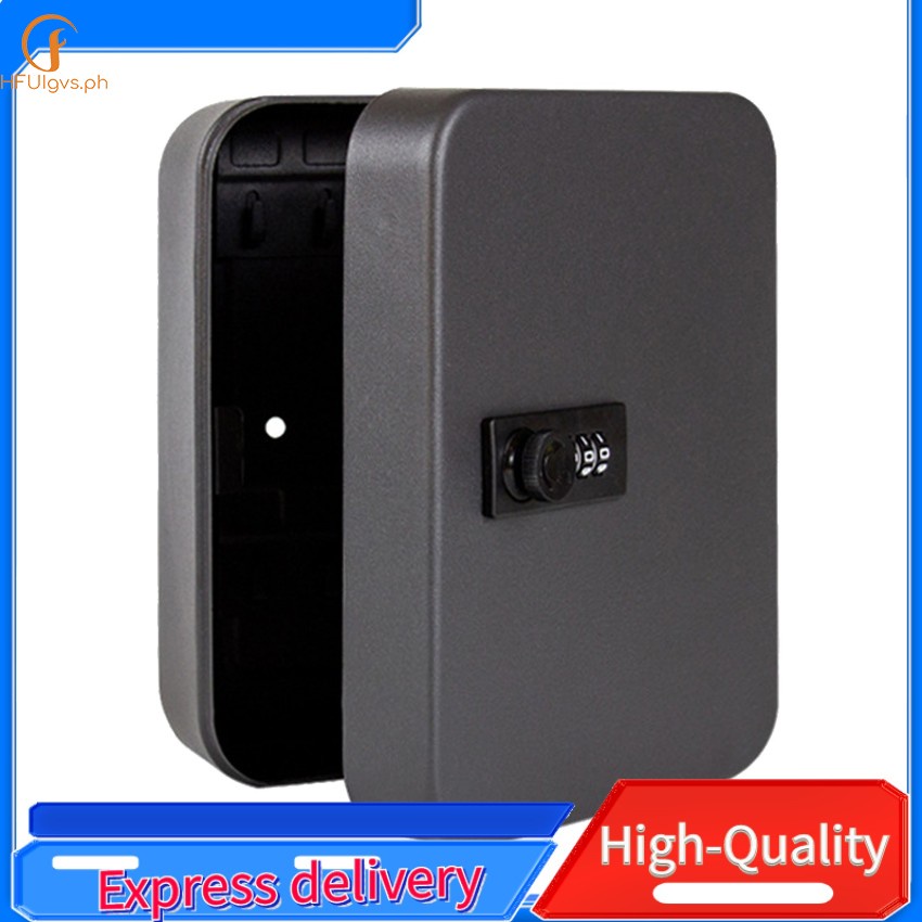 20 Keys Steel Key Cabinet of Combination Lock, Wall Mount Digital ...