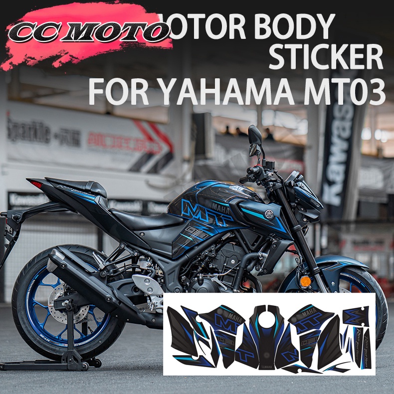 Sticker Waterproof Motorcycle Decals PVC Full Body Stickers Decoration ...