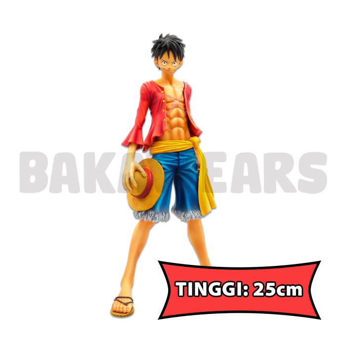 One Piece Anime Display Figure: Monkey D. Luffy 25cm (Bakawears ...