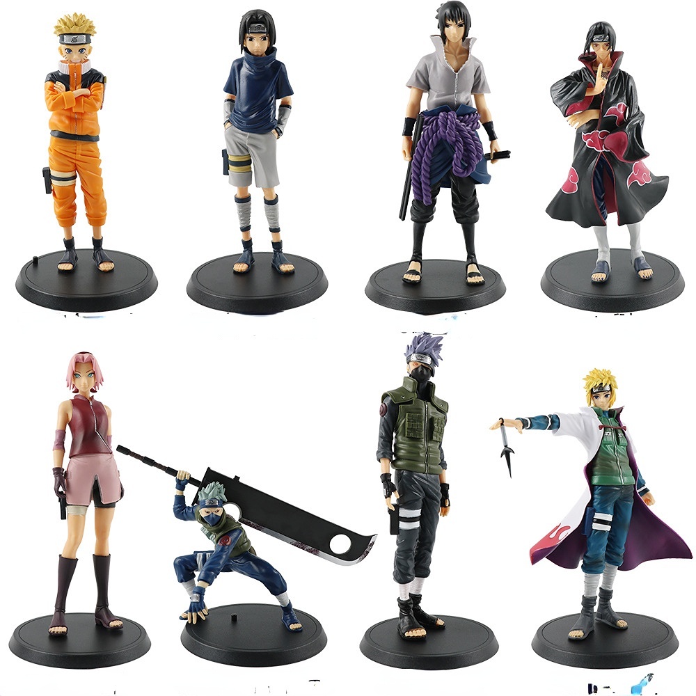 Naruto Action Figure Model Kakashi Sasuke Uchiha Uchiha Itachi Doll ...