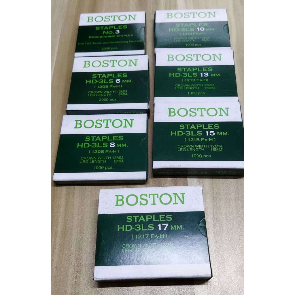 Boston Staple per pack | Shopee Philippines