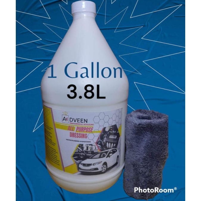 ARMOR ALL / ALL PURPOSE DRESSING 1 GAL with free cloth | Shopee Philippines
