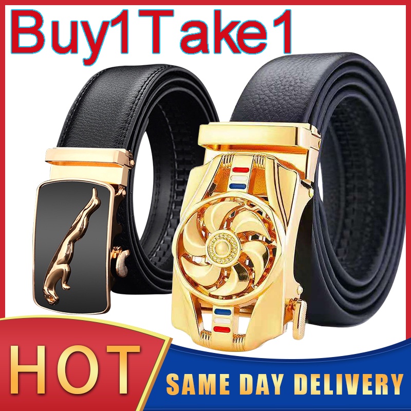 Playboy Men's Belt Casual Korean Belt Men's Automatic Belt Buckle ...