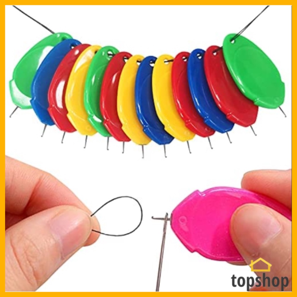 TOPSHOP 1PC Sewing Threaders Stitch Insertion Tool Plastic Thread Loop ...