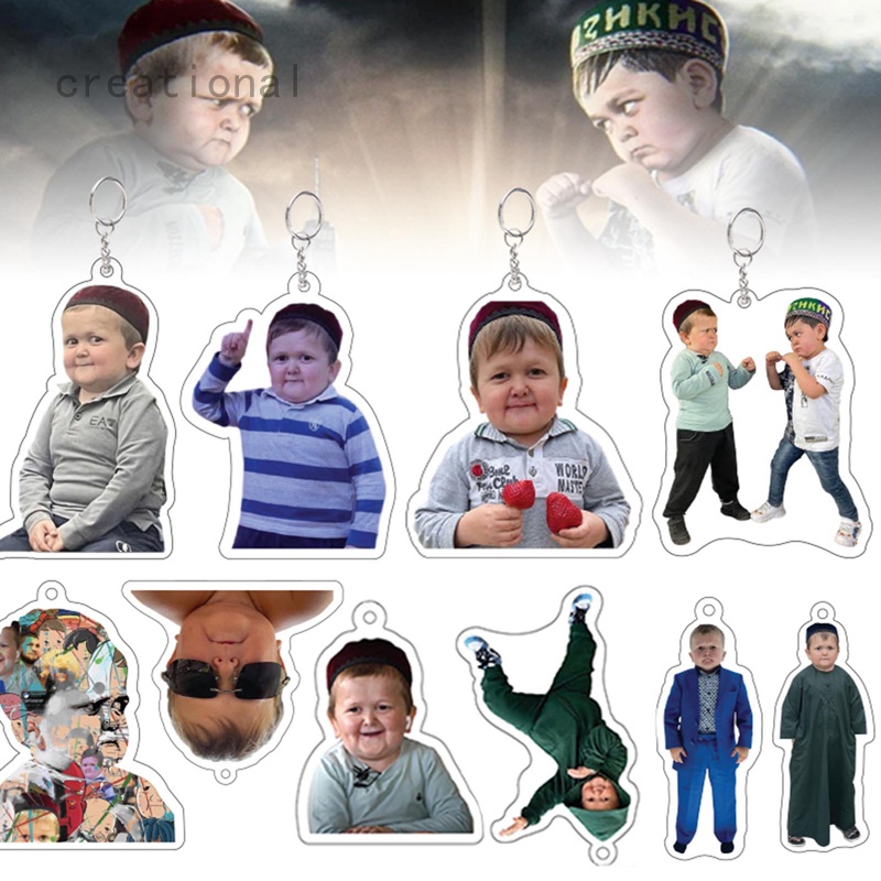 Hasbulla Magomedov Meme Acrylic Keychain Cute Mini Khabib Hasby Figure ...