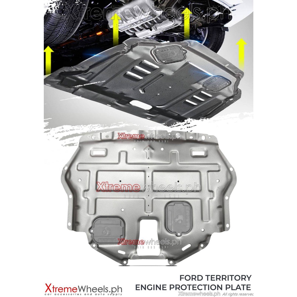 Ford Territory 2020-2023 Hard Steel Under Engine Cover / Skid Plate ...