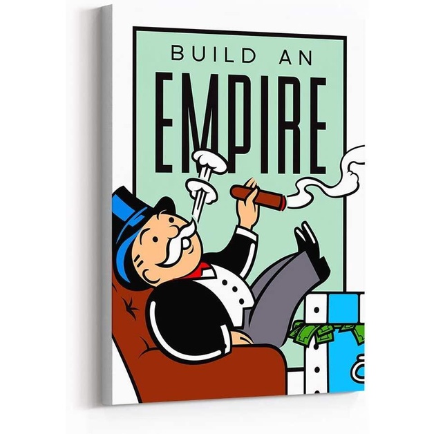 Inktuitive Build an Empire Inspirational Wall Art It Takes A Step at A ...