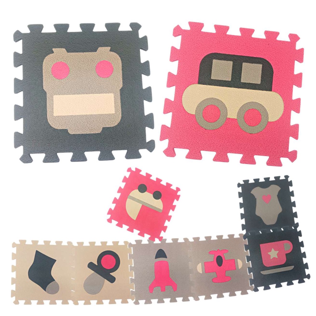 30x30x1cm Puzzle Matt Baby Kid Playmat Play Matt Crawling Playmat Crawl ...