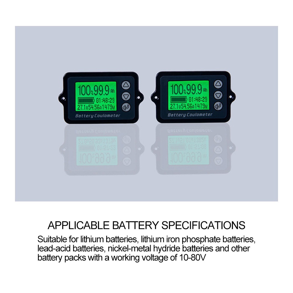 TK15 Battery Capacity Tester 80V 50A/100A/350A Vehicle Battery Level ...