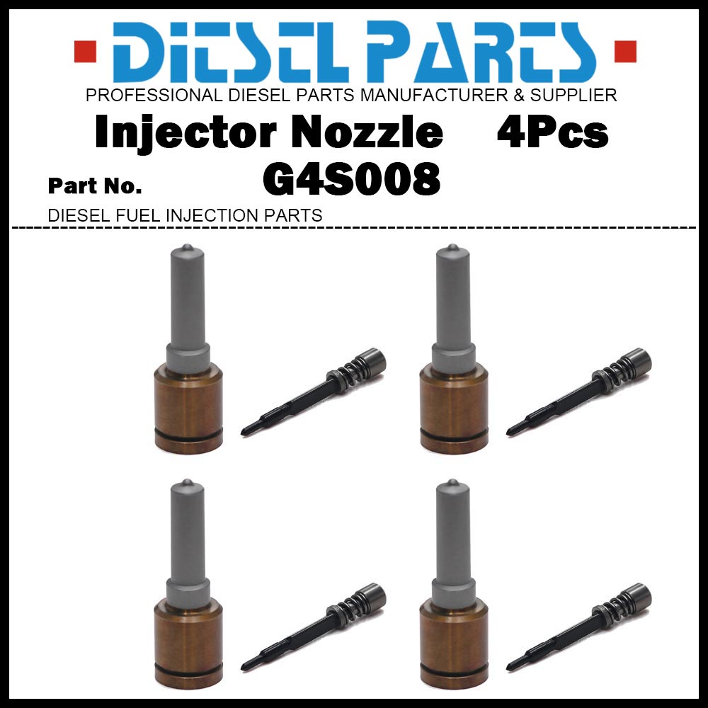 4Pcs Diesel Fuel Injector Nozzle Tips G4S008 for TOYOTA Fortuner Hilux ...