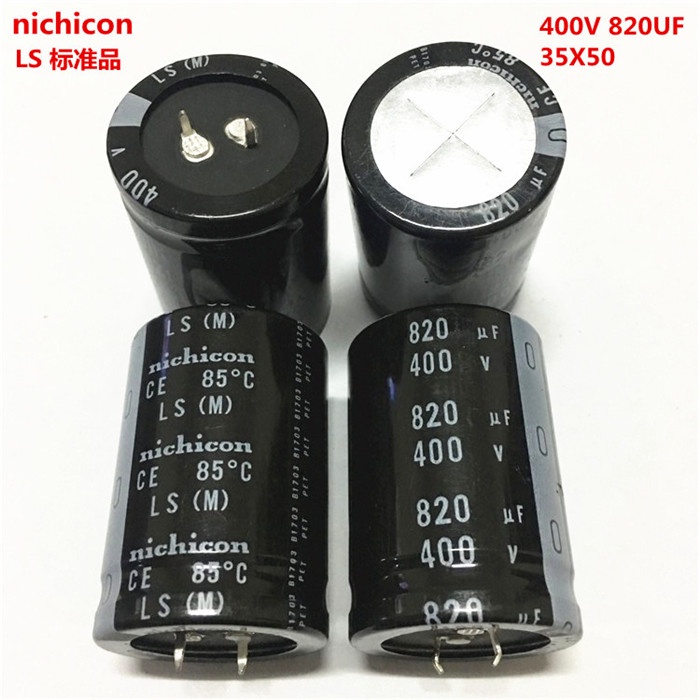 400V820UF 35X50 nichicon Electrolytic Capacitor 820UF 400V 35 * 50 High ...