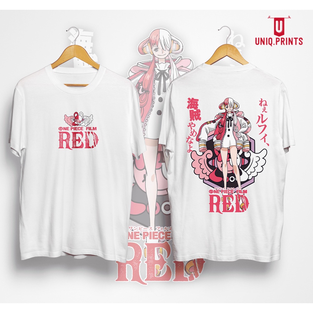 UNIQ.PRINTS RED UTA REPAINT V2 GRAPHIC COTTON TSHIRT FOR MEN AND WOMEN | Shopee Philippines