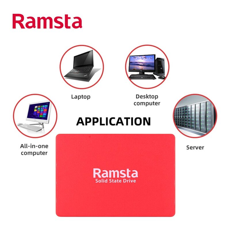 Ramsta S800 2.5" SSD 1TB 2TB SATA III Solid State Drive | for Desktop ...