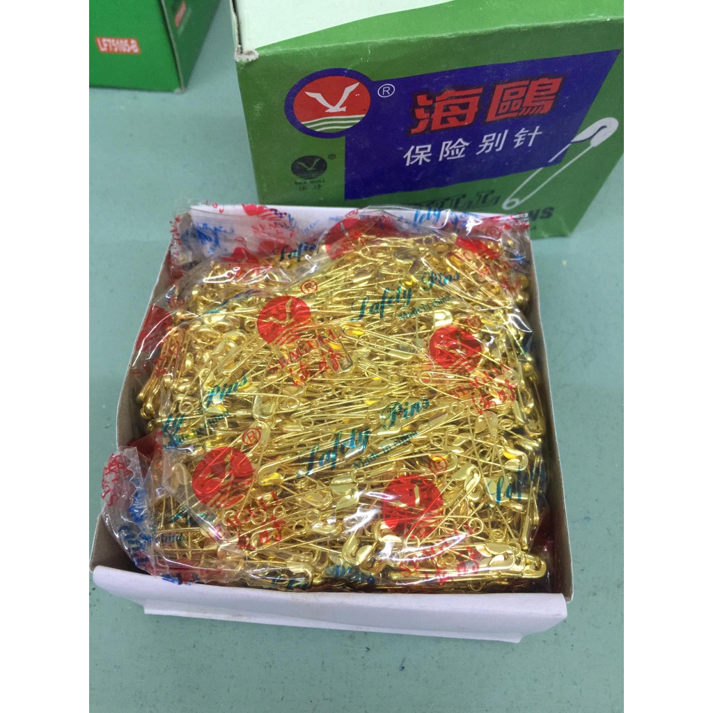 Safety Pins (SEAGULL) sold per box | Shopee Philippines