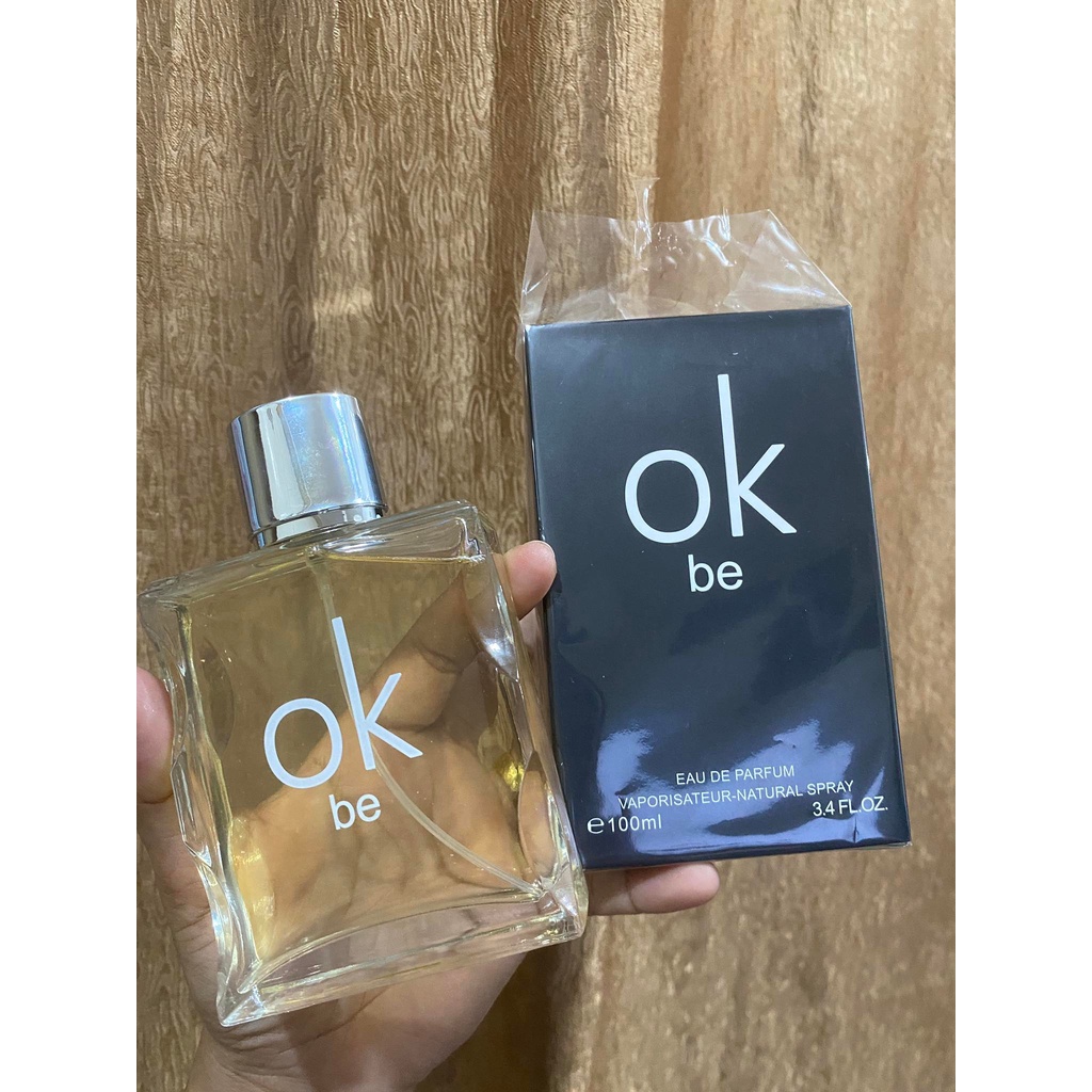 100ml Ok be perfume for men | Shopee Philippines