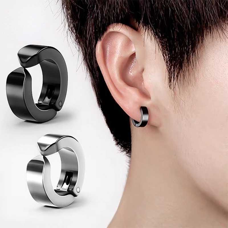 Titanium Steel False Ear Nail Ear Clip Magnet False Ear Buckle ...