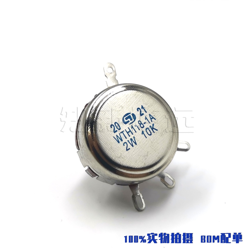 WTH118-1A 2W Potentiometer 10K European Single Ring Carbon Film ...