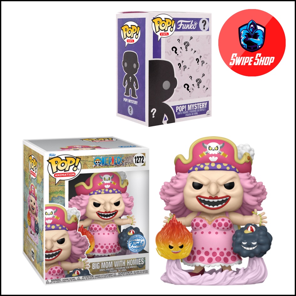 Funko Pop Big Mom with Homies One Piece Exclusive with 1 Random ...