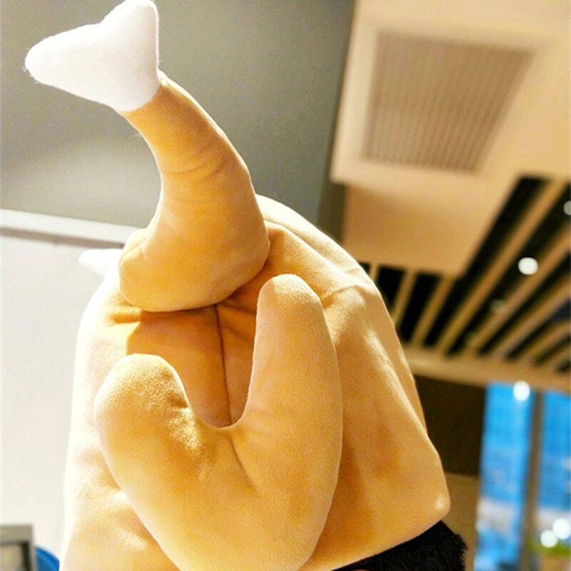 Fashion Moving Roasted Turkey Hat Electric Chicken Leg Hat With Dancing ...