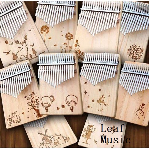 Aurora AUO002 Ring laser engraved wooden kalimba | Shopee Philippines