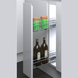 Condiments Pull out basket 2 layer 304 stainless | Shopee Philippines