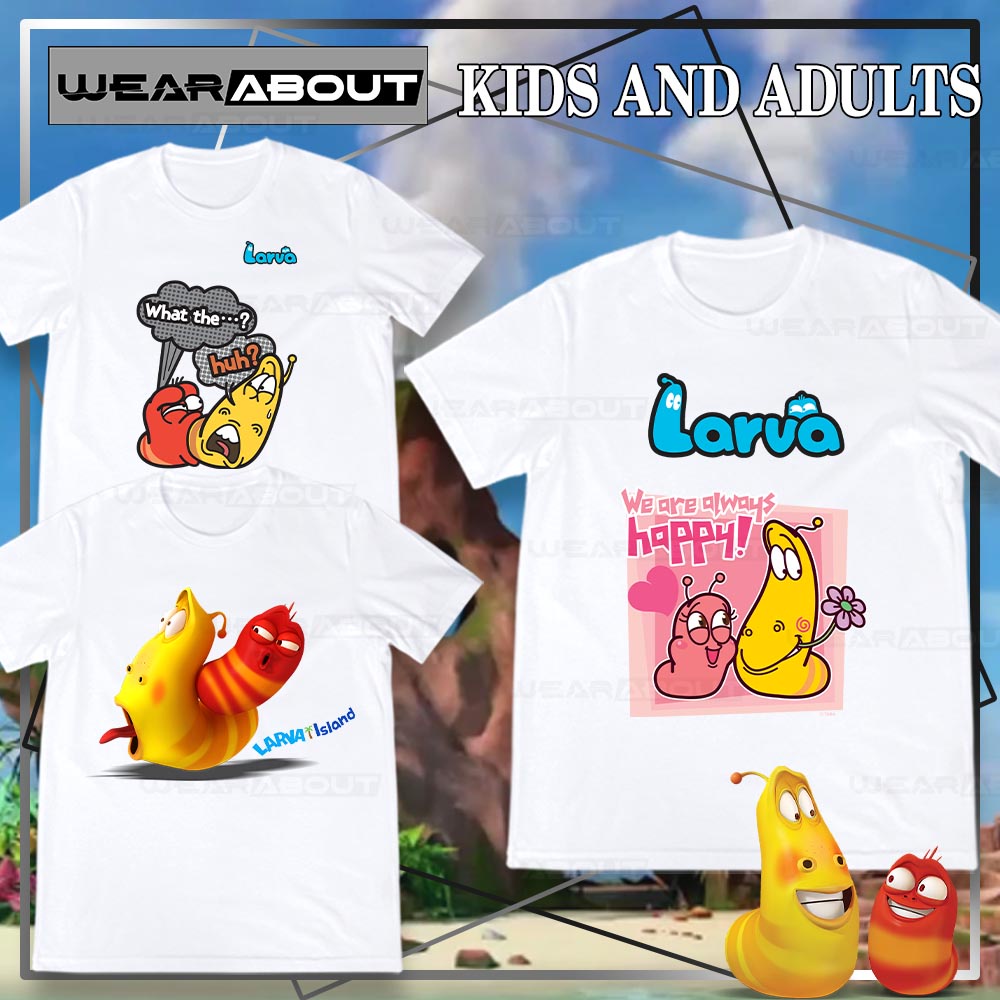 Larva Island Shirt for kids and adults I Larva Tshirt I Larva Shirt for ...