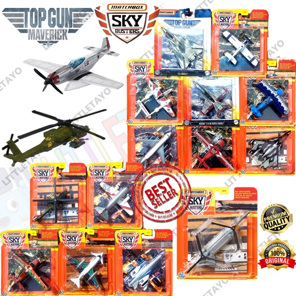 Matchbox SKY BUSTERS MINIATURE AIRCRAFT HELICOPTER MAVERICK BOEING ...