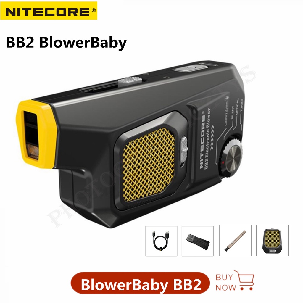 【NEW】Nitecore BB2 Electronic BlowerBaby Photography Blower Cleaning Filter | Shopee Philippines