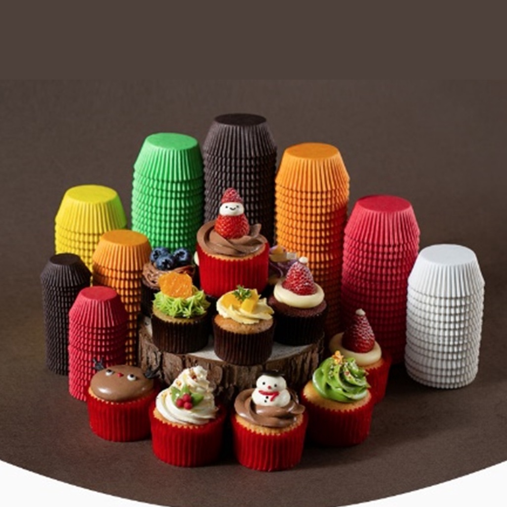 Cake Case Muffin Cake Mold Base Cup Cake CupCake Paper Box | Shopee ...