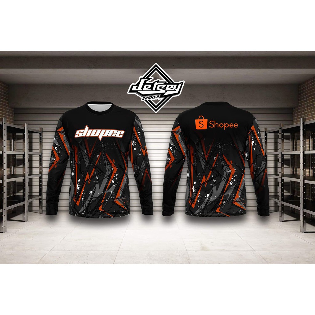 Shopee Longsleeve for Men Rider Shopee Rider Long Sleeves Jersey Corner ...